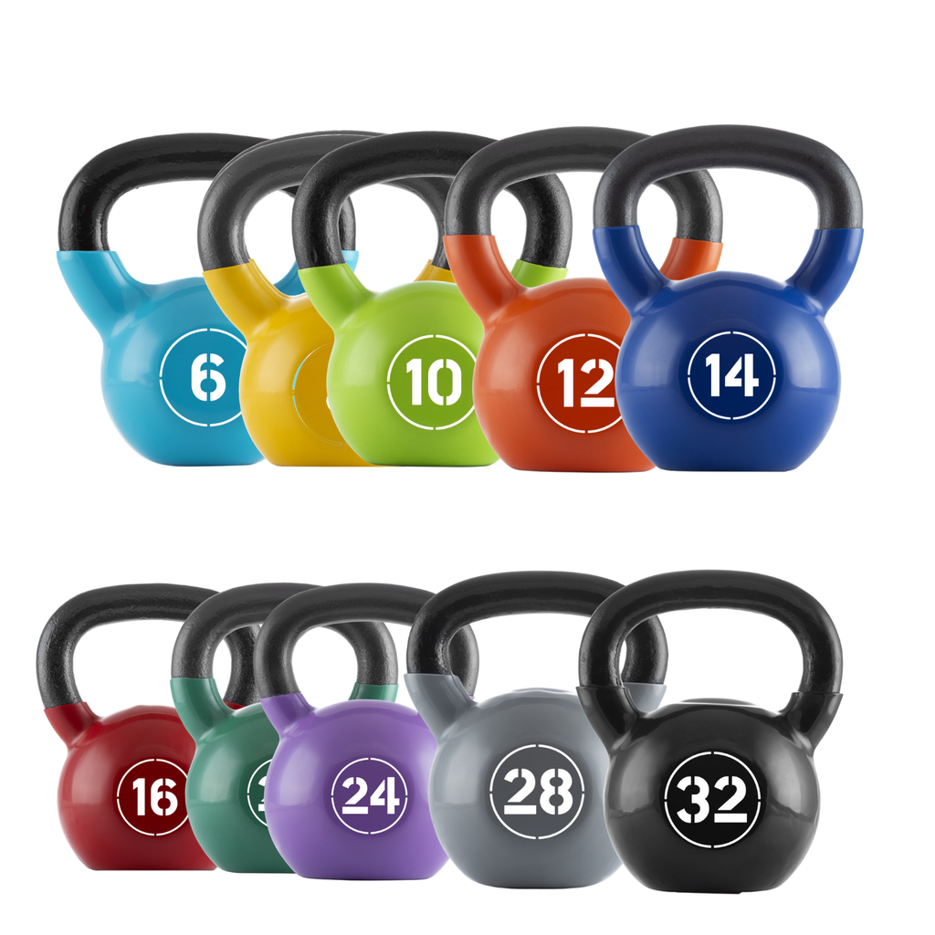 Lote de Pesas Rusas / Kettlebells set 4 - 32 kg (10 unds / units) BT-KL ...